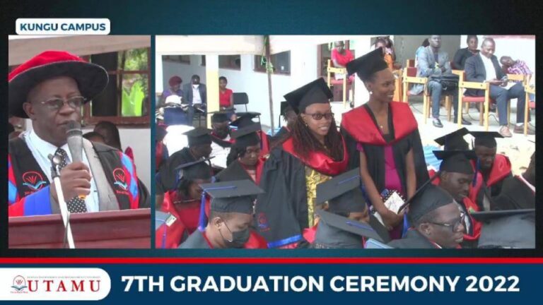 UTAMU Holds 7th Graduation Ceremony - UTAMU